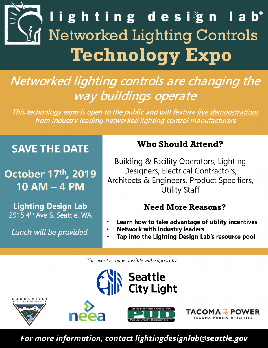 Network Lighting Controls Technology Expo - Smart Buildings Center